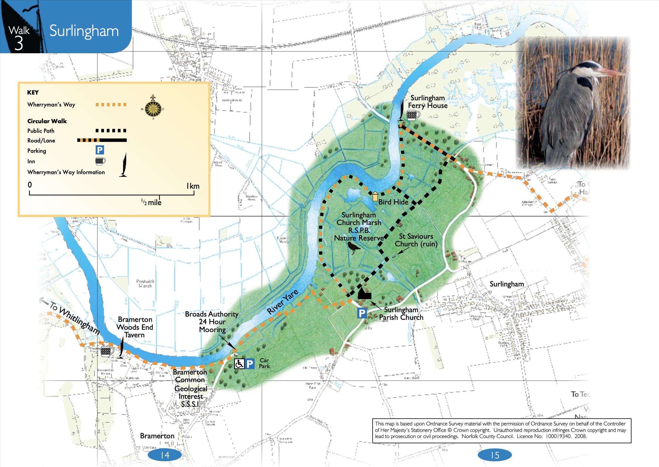 Church Marsh RSPB Reserve and the Ferry House | Surlingham