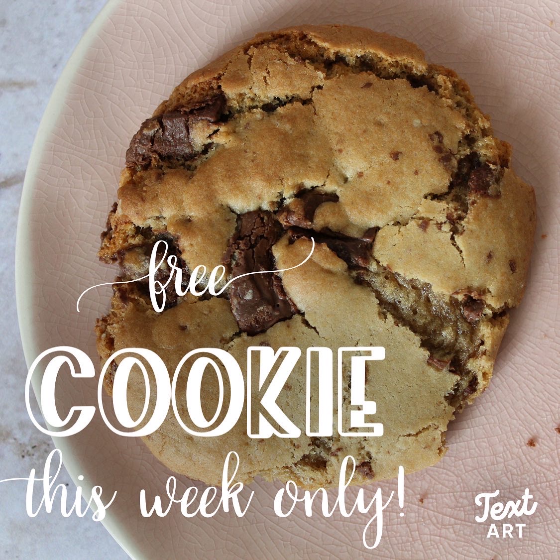 FREE COOKIE with every order placed this week! | Surlingham