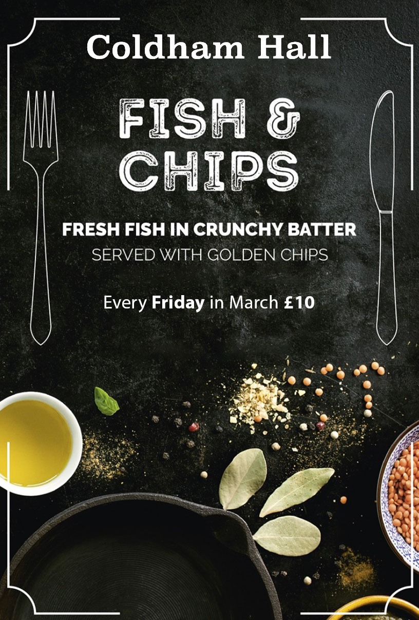 Fish & Chip Night at Coldham Hall | Surlingham